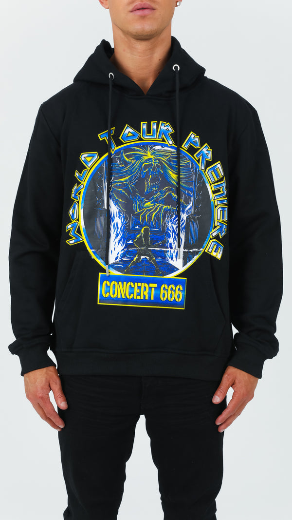 Black Concert 666 Hoodie – ShopWorldTour.com
